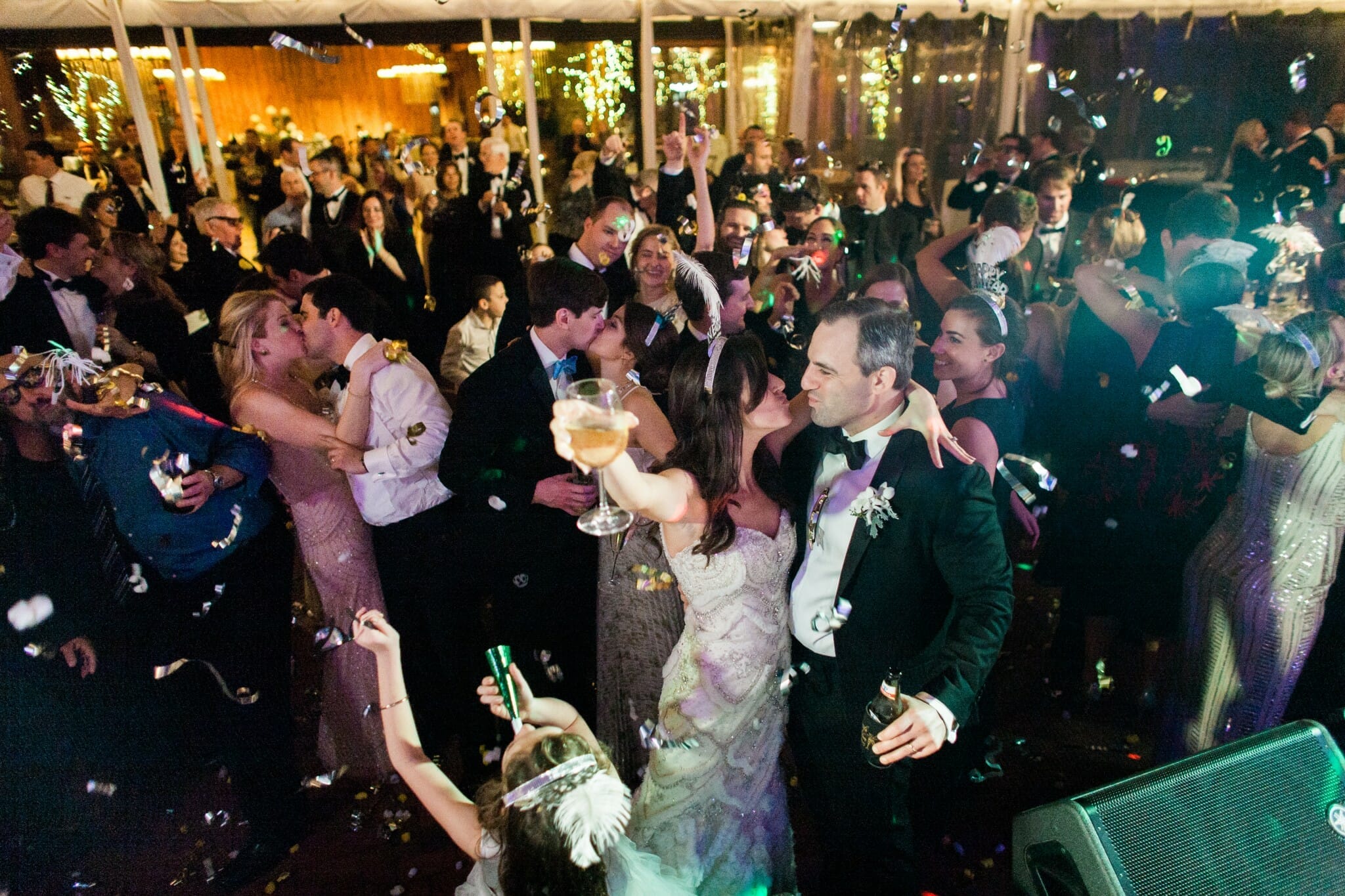 Adam + Amanda | New Year's Eve Wedding at the Angus Barn Pavilion - La Fête